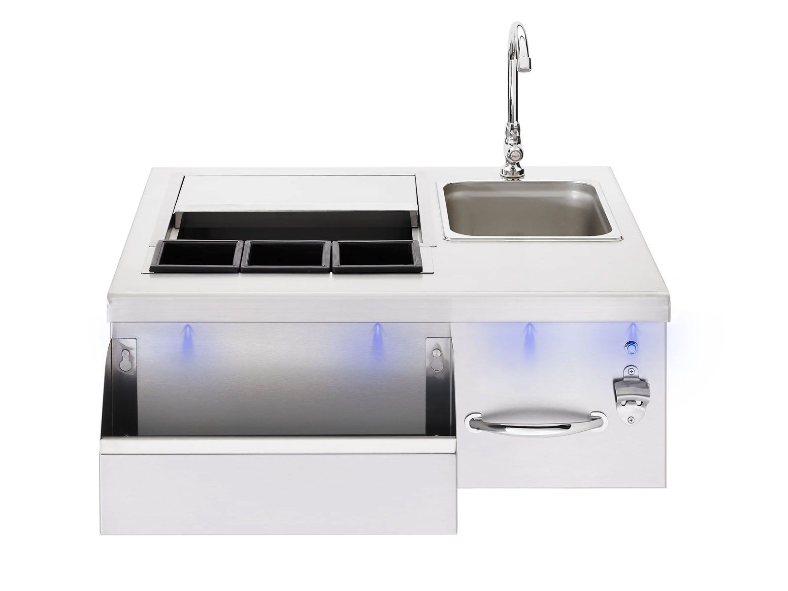 Summerset 30-Inch Beverage & Prep Station with LED Lights – Designing ...